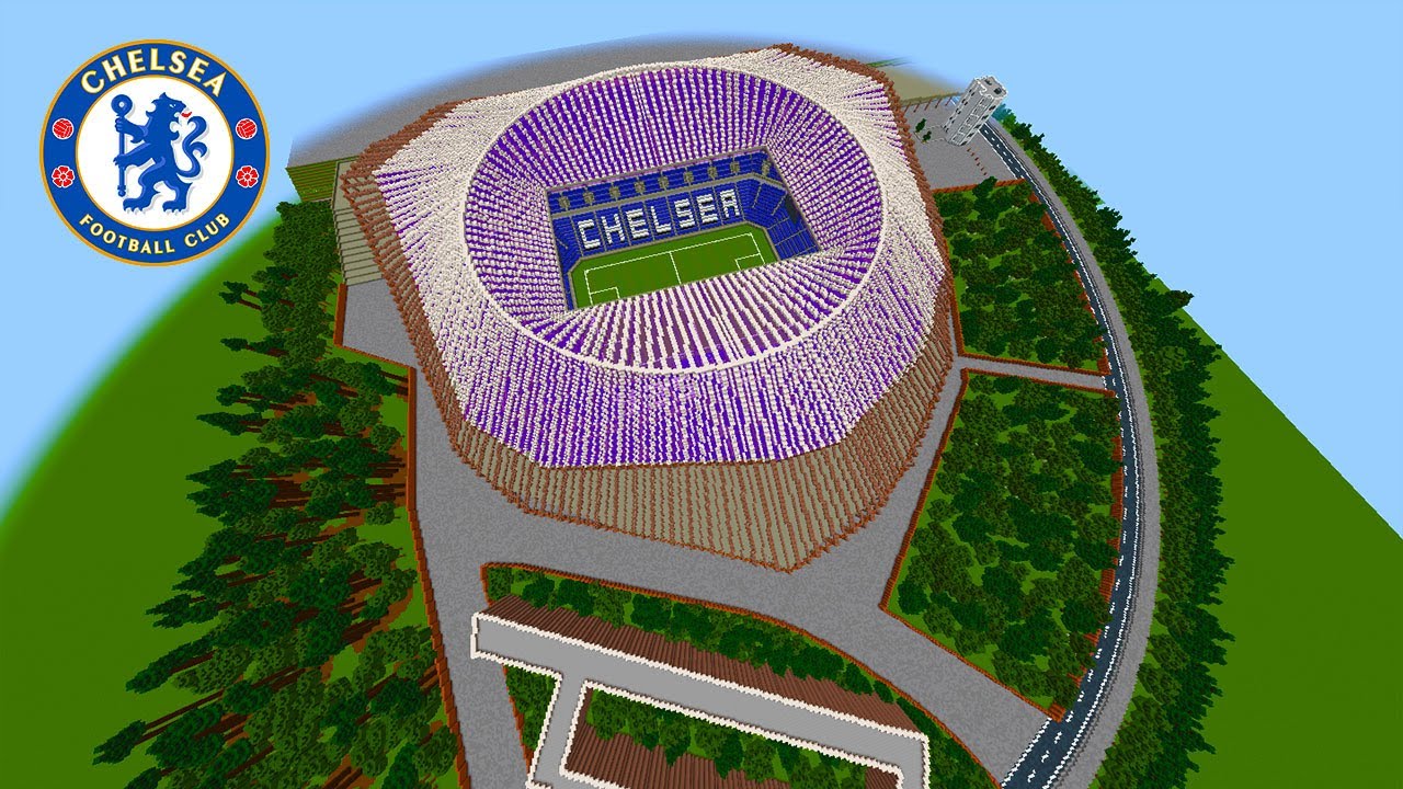 Minecraft - STADIUM - Stamford Bridge Stadyumu(Chelse FC) + DOWNLOAD # ...