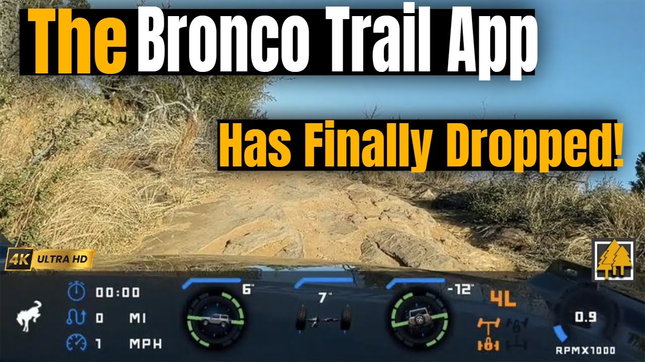 Introducing the Bronco Trail App! - YouTube