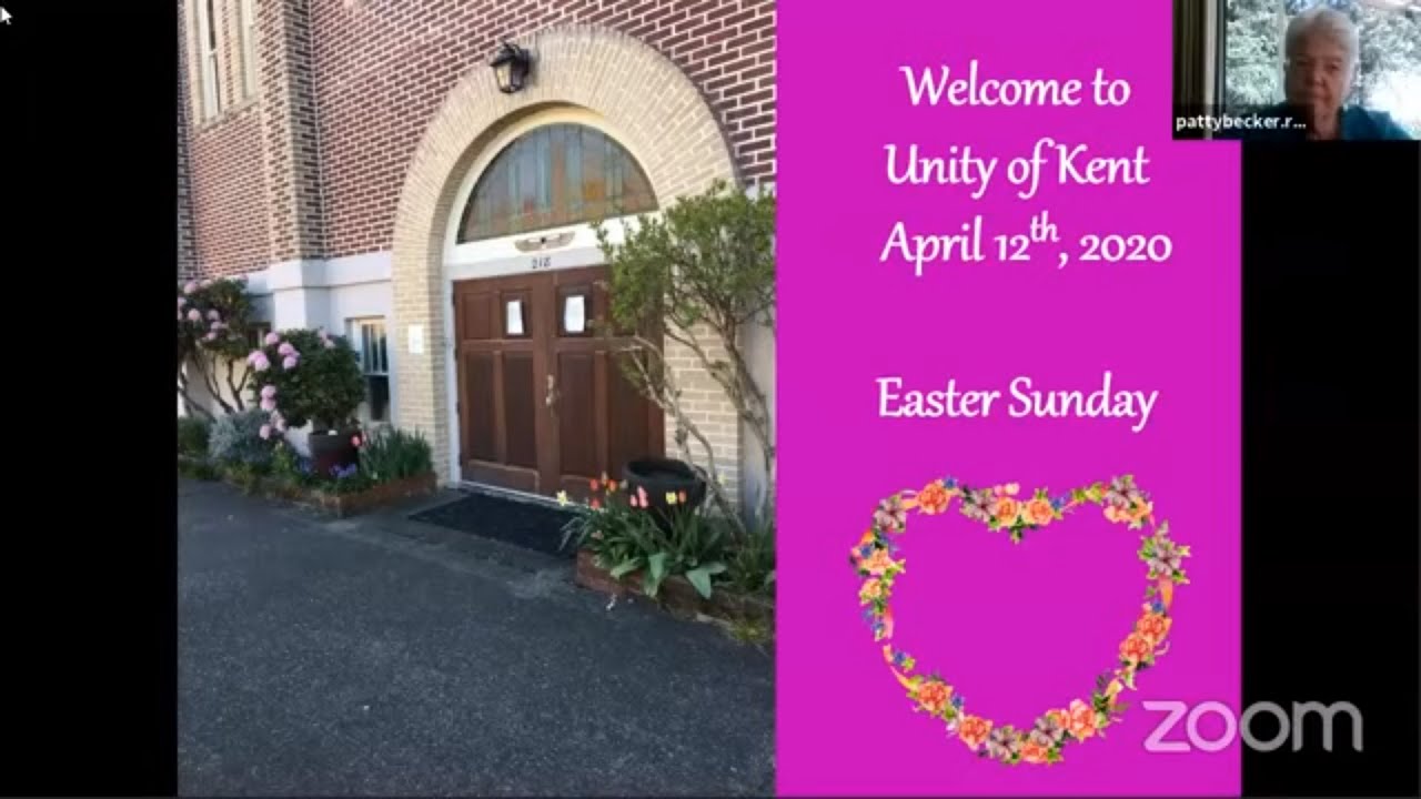 Unity of Kent Easter Sunday 2020 - YouTube