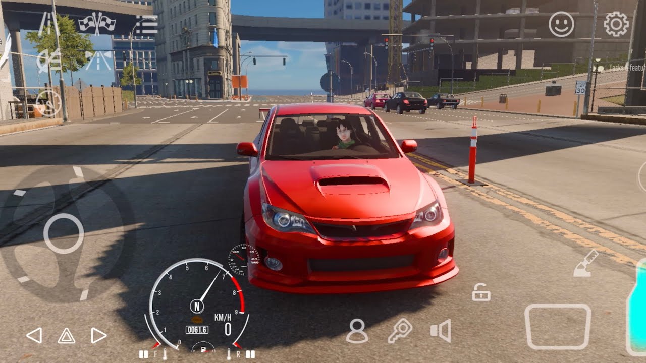 Subaru WRX STI RED | 2.0 Liter Turbocharged | Car Parking Multiplayer 2 ...