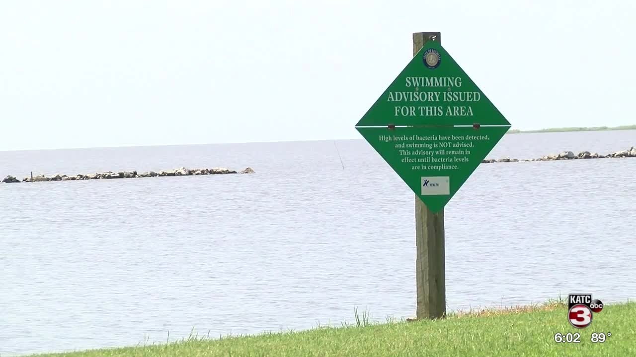 Officials advise 'no swimming' as bacteria advisory continues at ...
