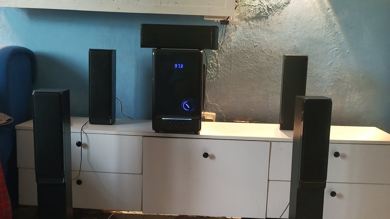 Nobel 5.1 Super Woofer unboxing and Setting up - YouTube