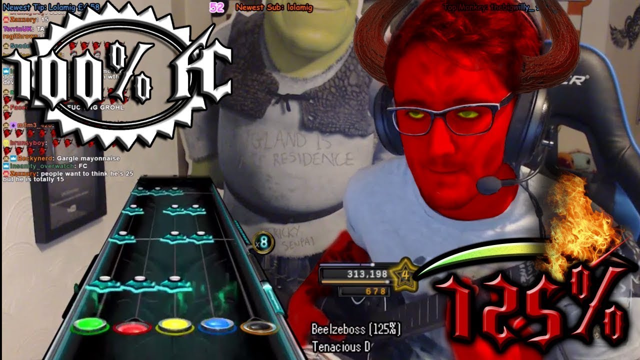 Tenacious D - Beelzeboss 100% FC!!! 125% speed! - YouTube