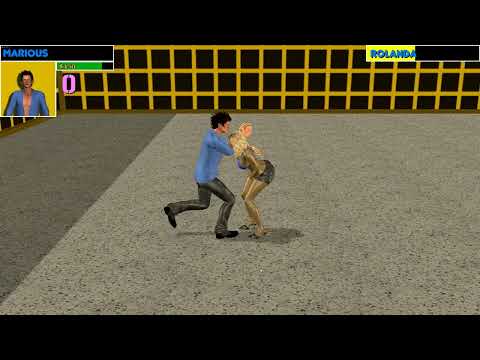 Hollow Point City fight ryona