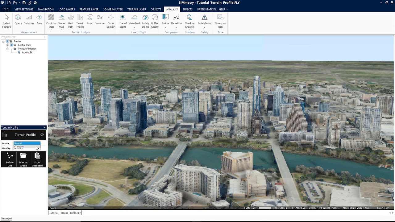 Tutorial: Terrain Profile - YouTube