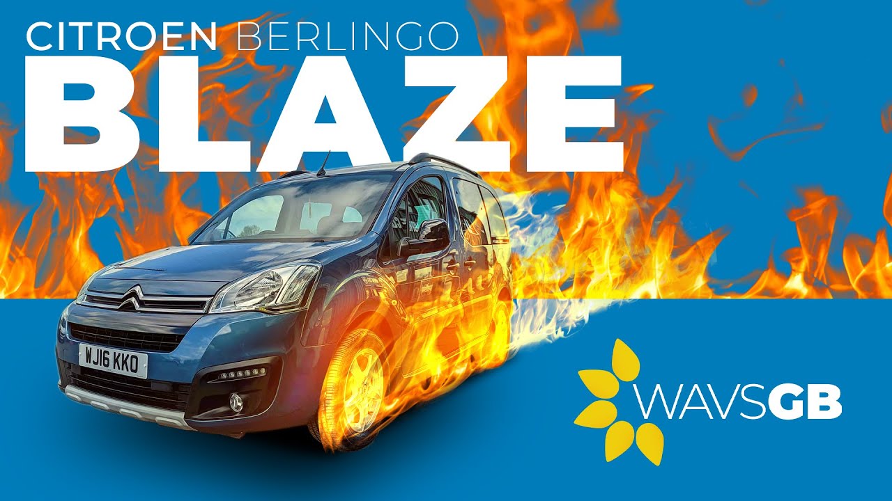 Citroen Berlingo Blaze - Wheelchair Accessible Vehicle Tour - YouTube