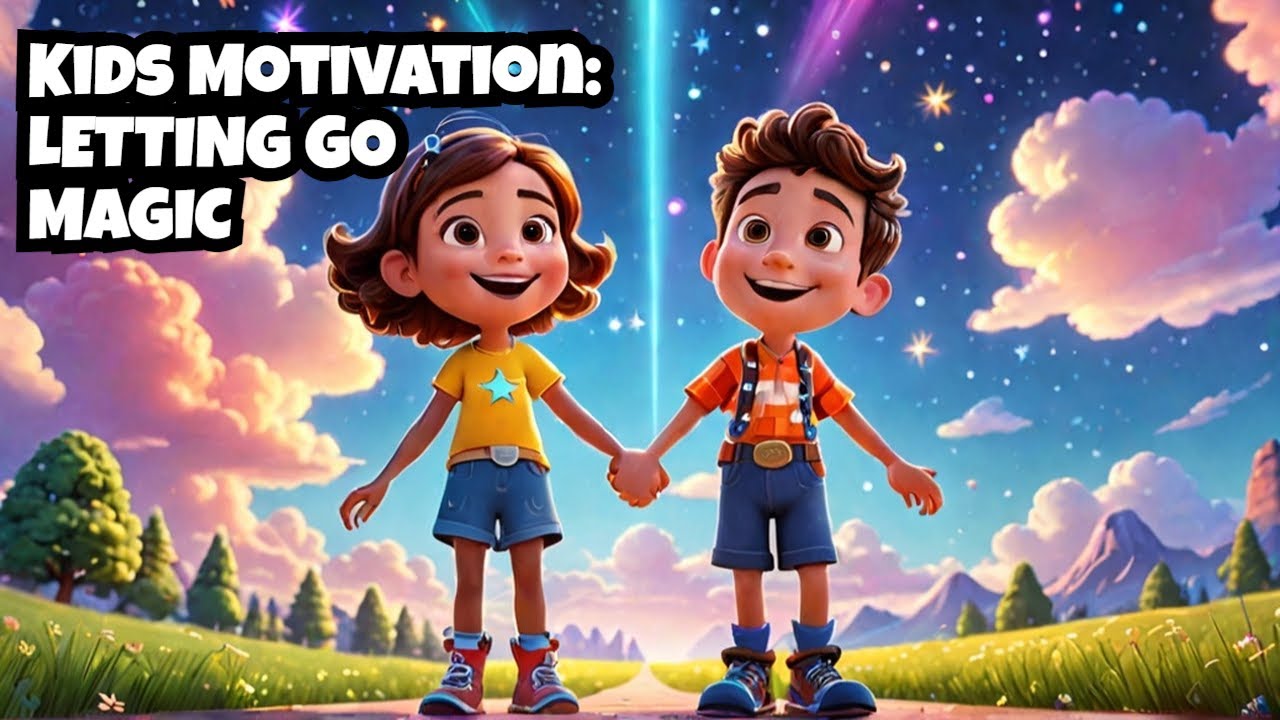 Kids Cartoon Motivation: LETTING GO Is An AMAZING Secret to Manifest ...