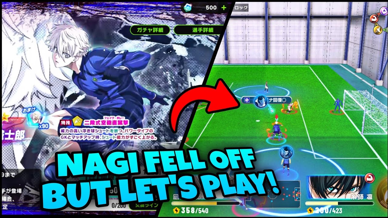 NAGI FELL OFF!! BUT LET'S PLAY HIM in Blue Lock Blaze Battle - YouTube