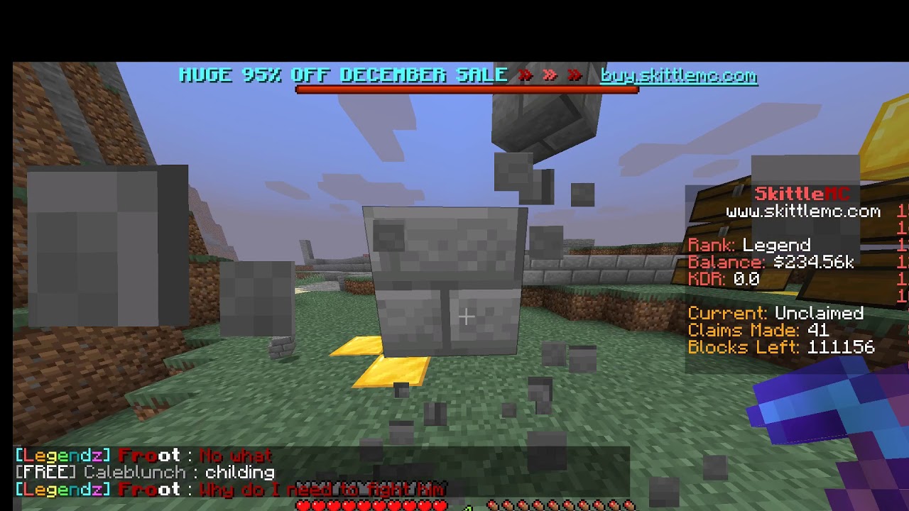 Minecraft Skittlemc fun - YouTube