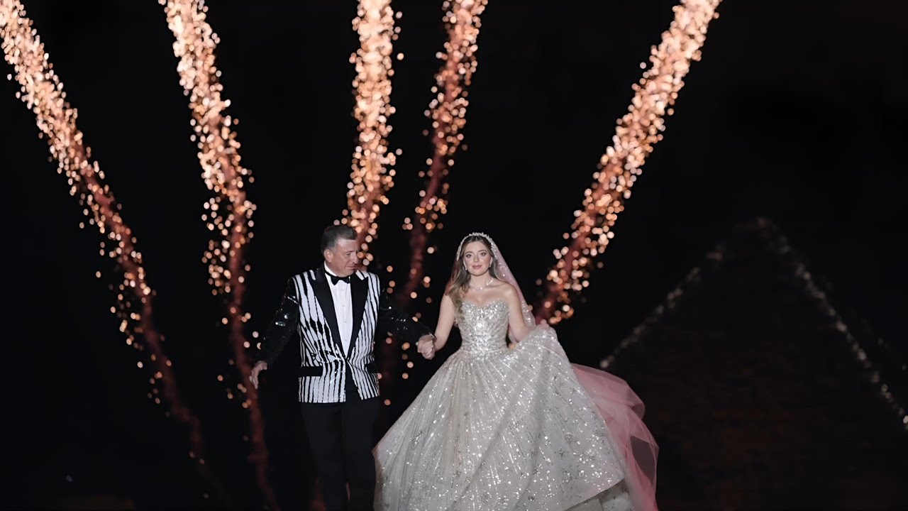 Egypt’s Most Talked-About Wedding! Spectacular Pyramid Celebration ...