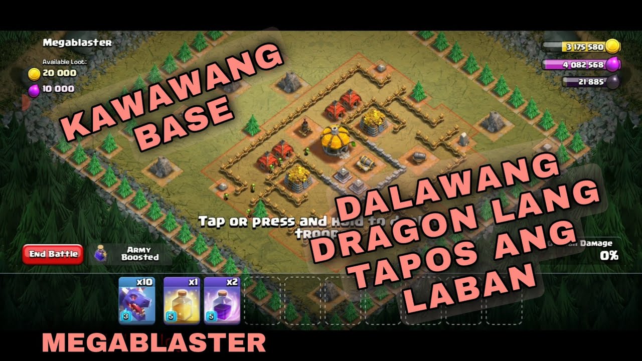 MEGABLASTER | CLASH OF CLANS | 2 DRAGON - YouTube