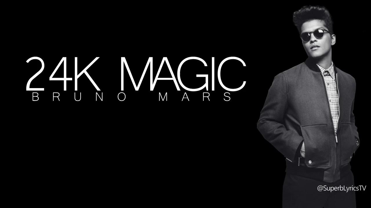 Bruno Mars : 24K Magic - Lyrics - YouTube