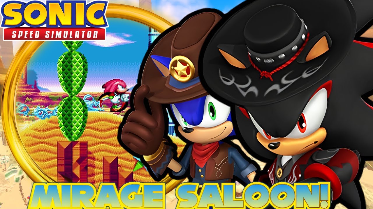OUTLAW SHADOW & SHERIFF SONIC Have Finally Arrived!! | Sonic Speed ...