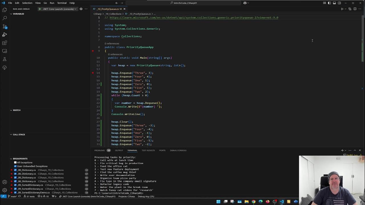 Aula 234: Generic Collections - PriorityQueue (Heap) - YouTube