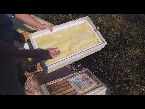 Kovanda nemi önlemek için kovan kapak izolasyona çalışmamız; Taş yünü ve 4cm strafor.