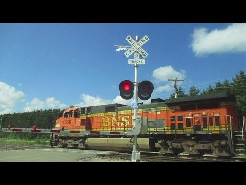 BNSF 4539 West ZCHICSEA (7-23-2017) - YouTube