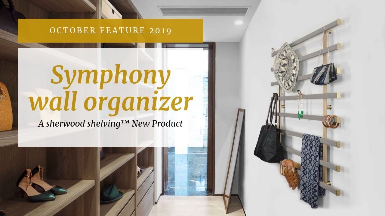 Symphony wall organizer - YouTube
