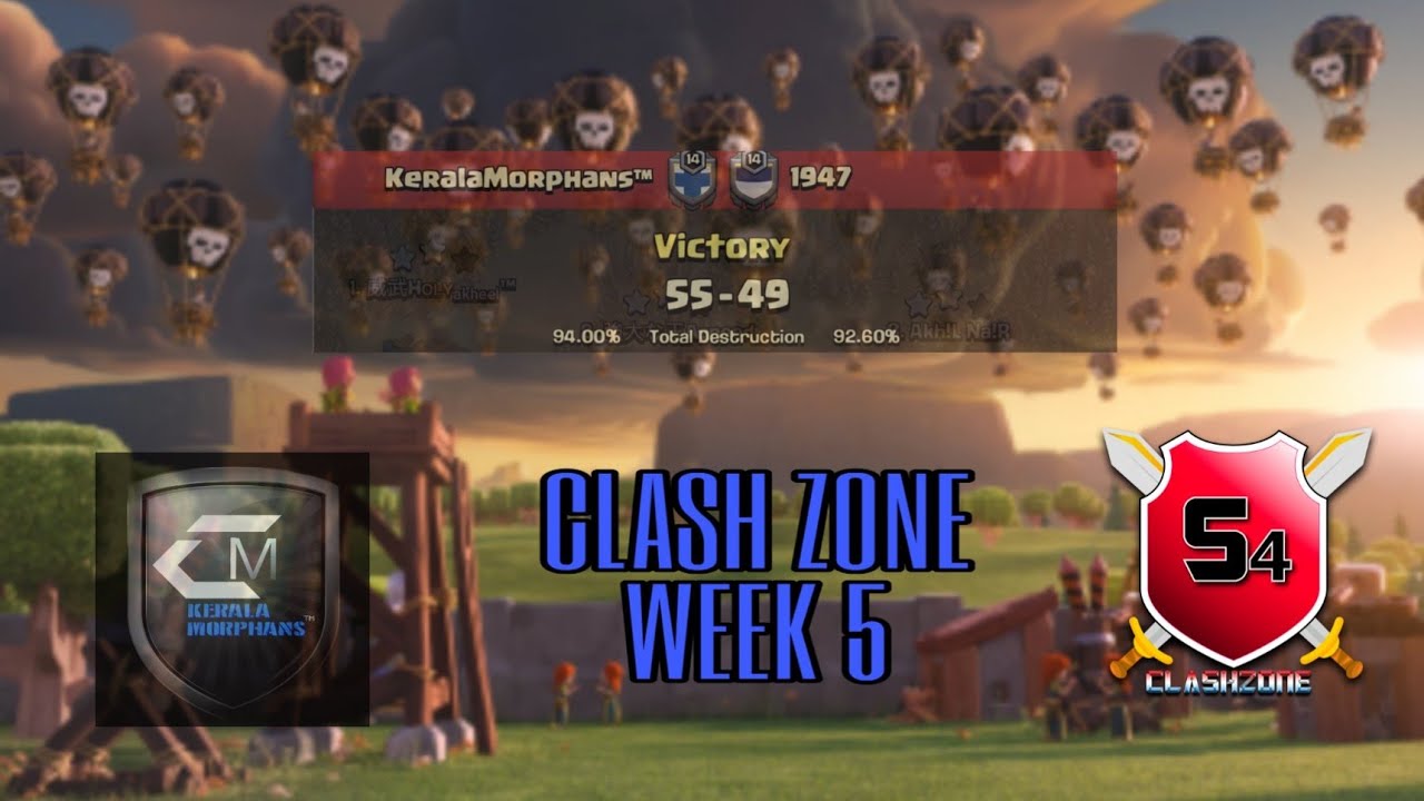 Clashzone PS Week 5 | Keralamorphans™ v/s 1947 | War Recap - YouTube
