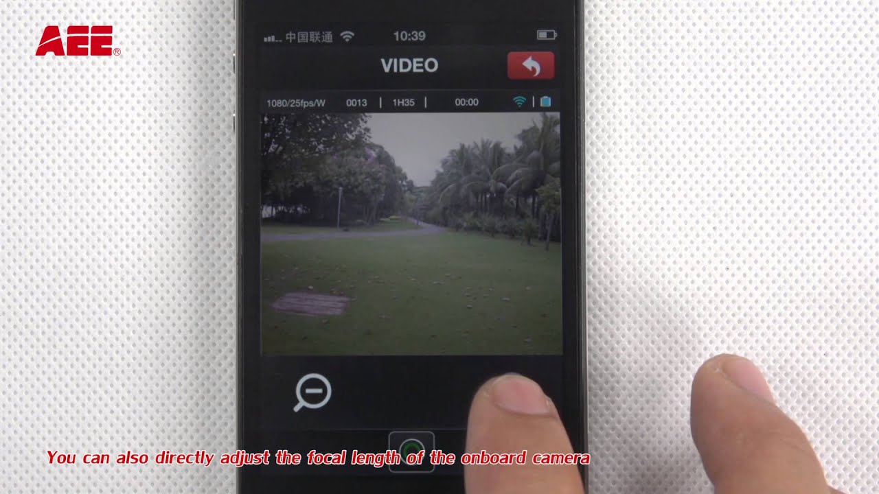 AEE Technology: App Interface Introduction - YouTube