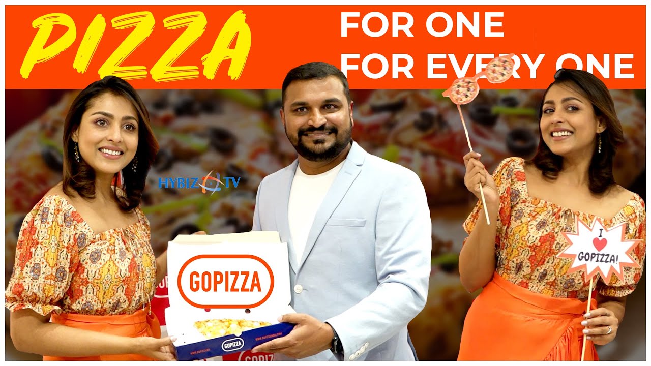 Actress Madhu Shalini Launches Go Pizza | Go Pizza | Hybiztv - YouTube