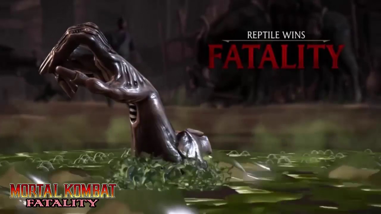 Reptile Fatalities Mortal Kombat X - YouTube