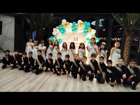 Flashmob. Əlifba bayramı rəqs. 1A . Dans gösterisi