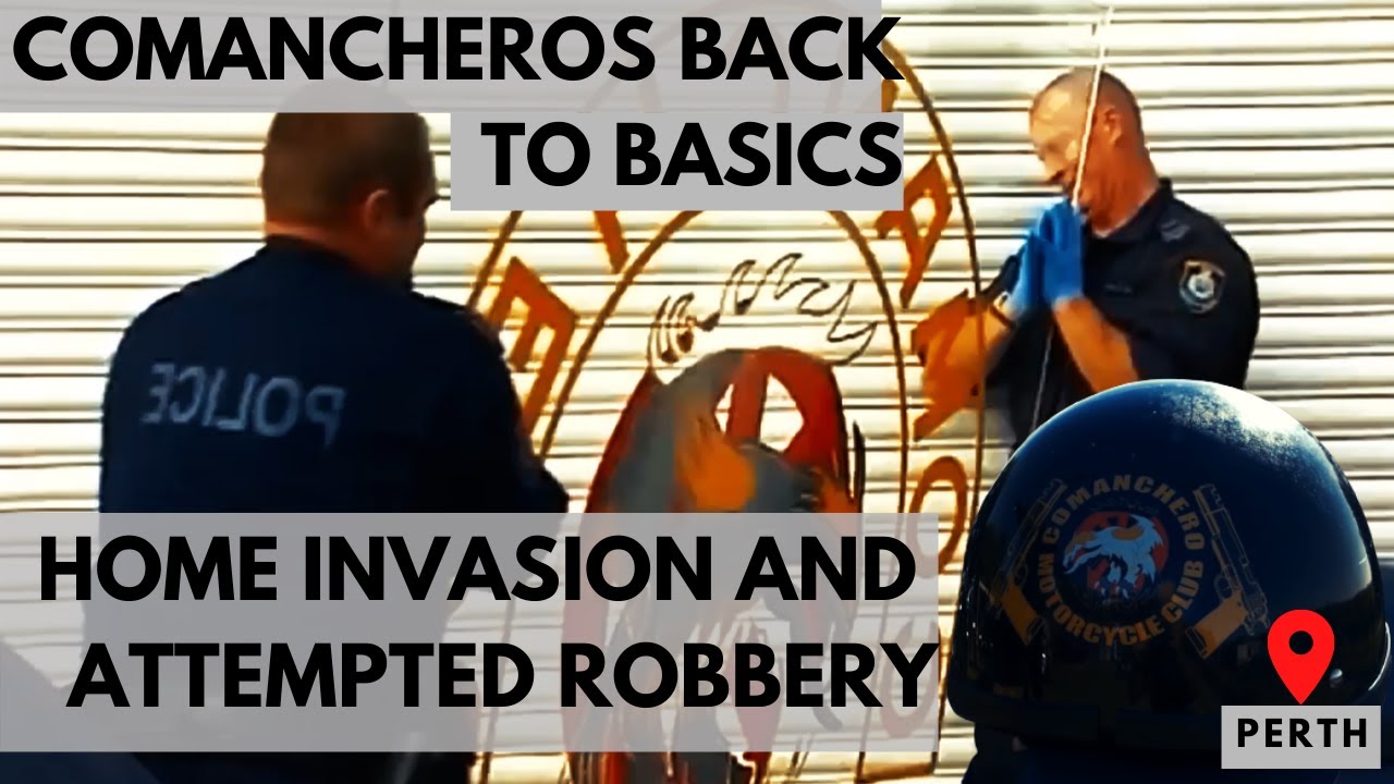 Comancheros back to basics after raids | Perth, Australia - YouTube