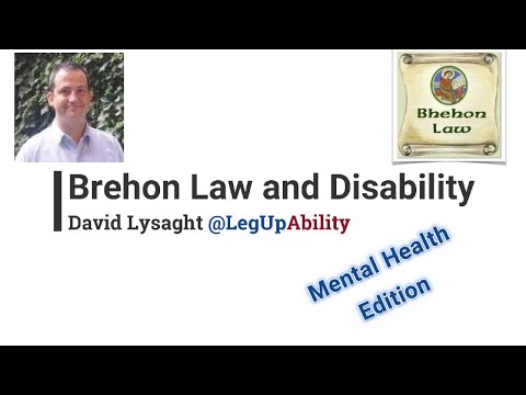 BREHON LAW AND DISABILITY - YouTube