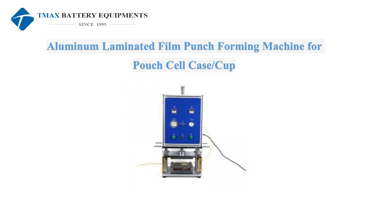 Aluminum Laminated Film Punch Forming Machine for Pouch Cell Case/Cup ...
