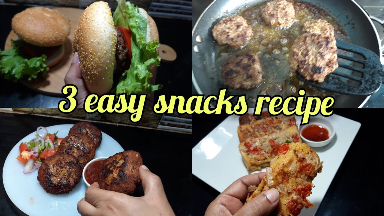 Best 3 new easy snack recipe|tasty recipes|new quick & easy snacks for ...