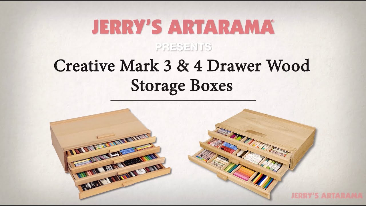 View Creative Mark Three and Four Drawer Wood Storage Boxes Product ...