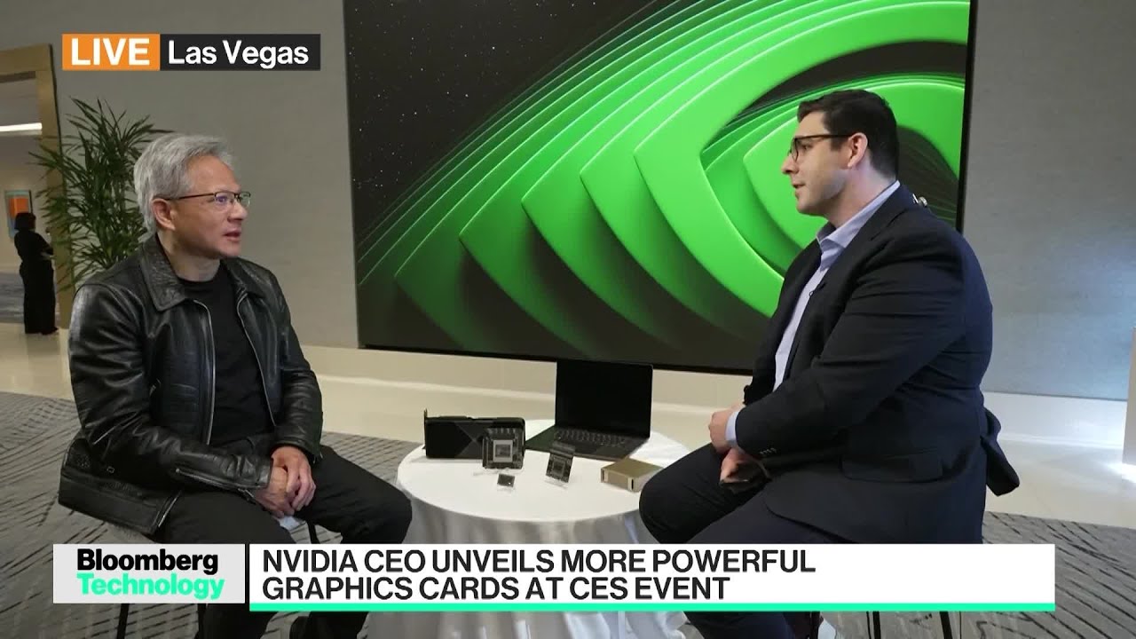 Nvidia CEO Says He’d Be ‘Delighted’ to Meet With Donald Trump - YouTube