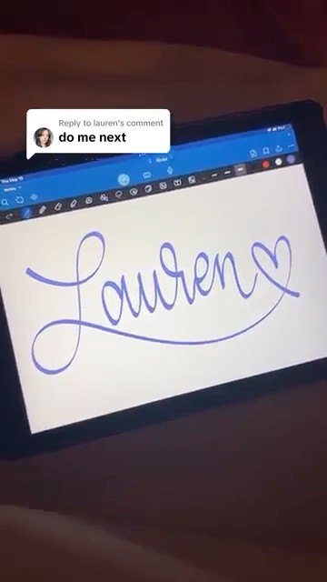 happy birthday pookie 😻😻😻 #handwriting #calligraphy #cursive #ipad # ...