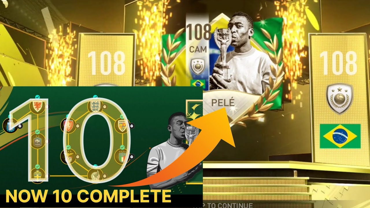 FIFA MOBILE 23 EVENT ICON PELE COMPLETE !! BEST PELE POSITION IN FIFA ...