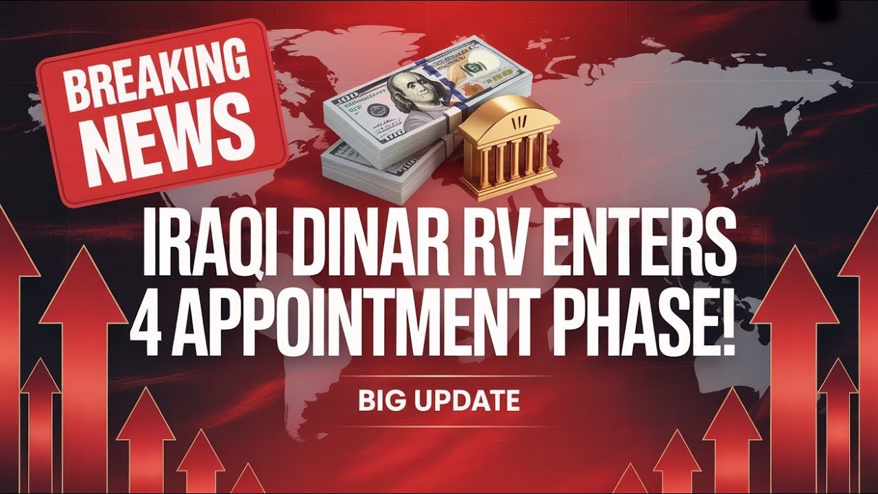 Big Update_ Iraqi Dinar RV Enters Tier 4 Appointment Phase! RV News ...