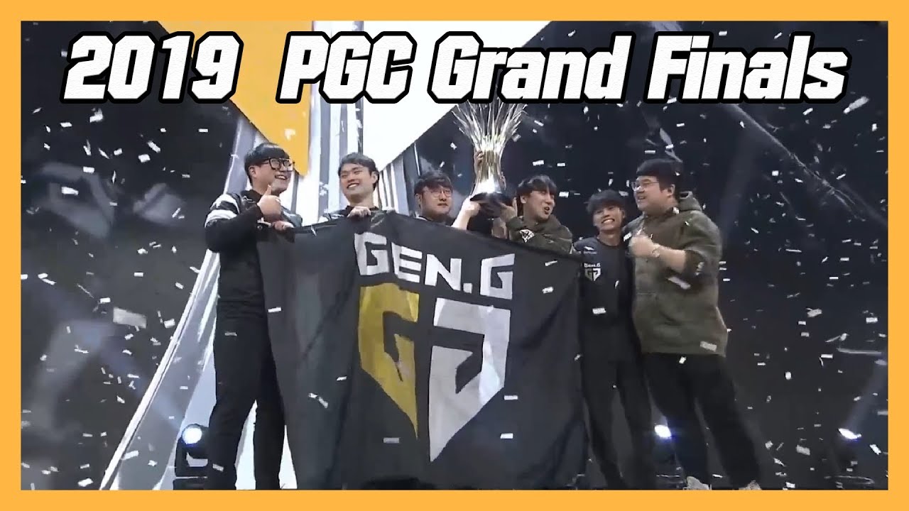 2019 PGC 세계대회에서 또한번 우승컵을 들어올린 젠지! 상금이 20억 이상!? - YouTube