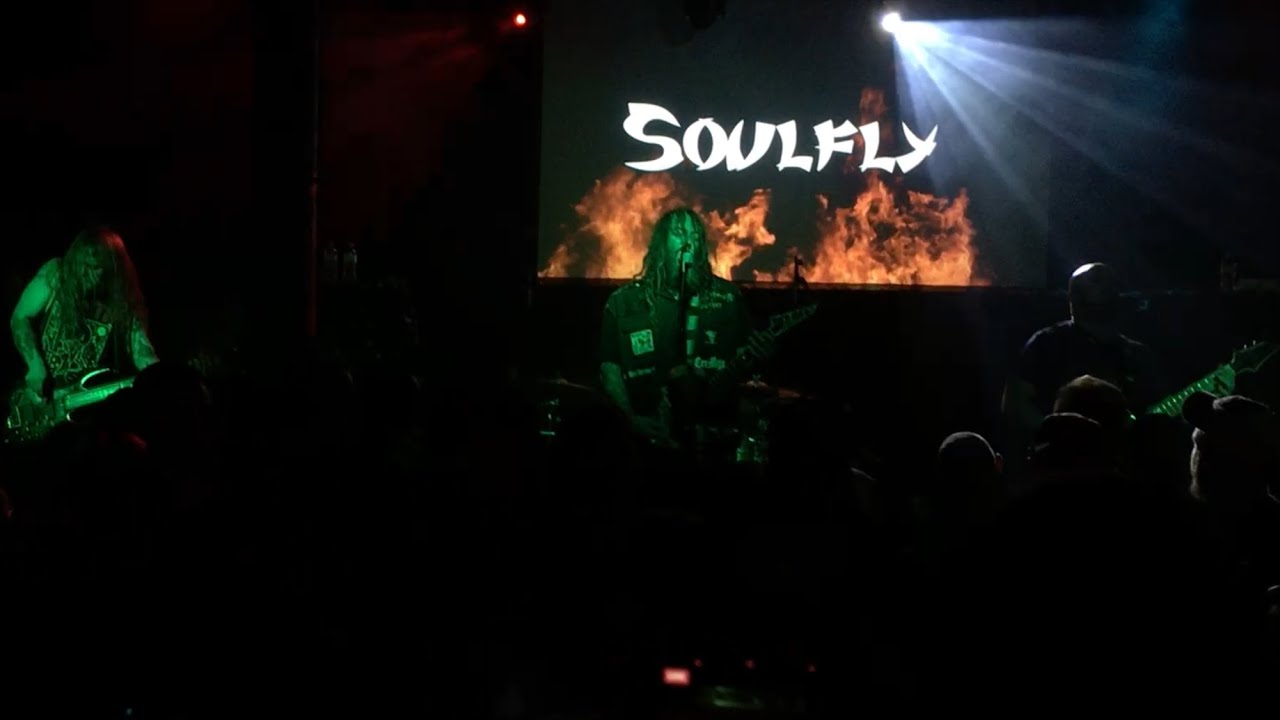 Soulfly No Hope = No Fear Live 4-17-18 From The Amazon To The Nile Tour ...