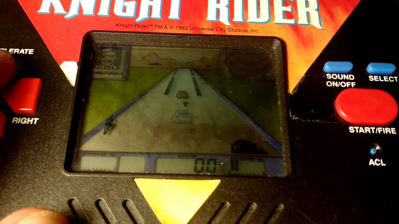 Knight Rider Handheld Game Demo - YouTube