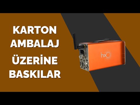 Karton ambalaj üzerine solmayan kaliteli baskılar. Quality, non-fading prints on cardboard packaging