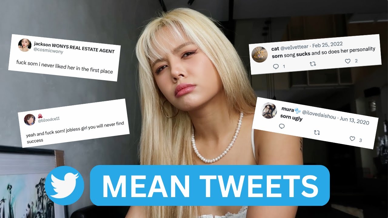 Reacting to MEAN TWEETS - YouTube