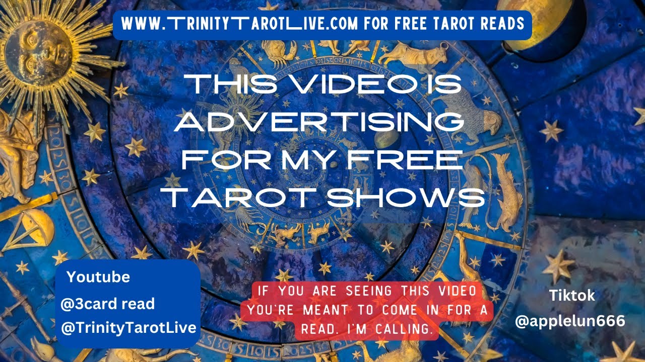 FREE TAROT READS ADVERTISMENT - YouTube