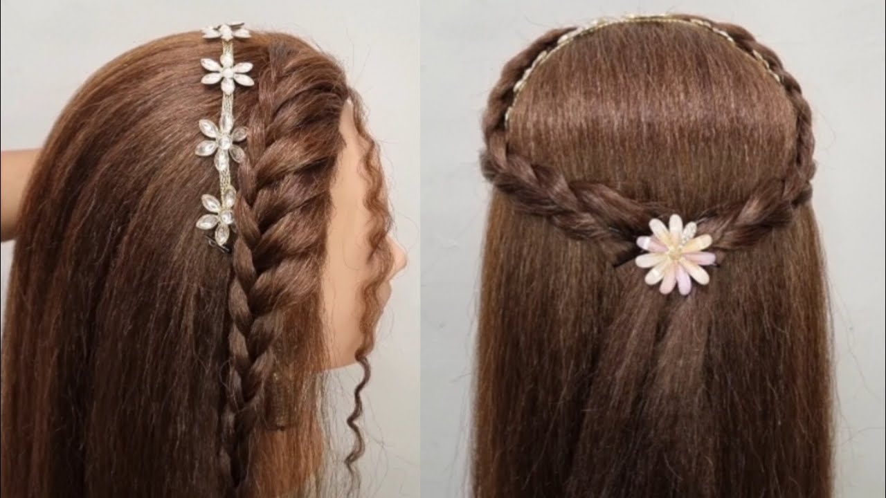 trendy matha patti hairstyle for beautiful girls with wedding hairstyle ...