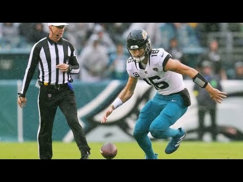 Trevor Lawrence all 4 fumbles vs Philadelphia Eagles - YouTube