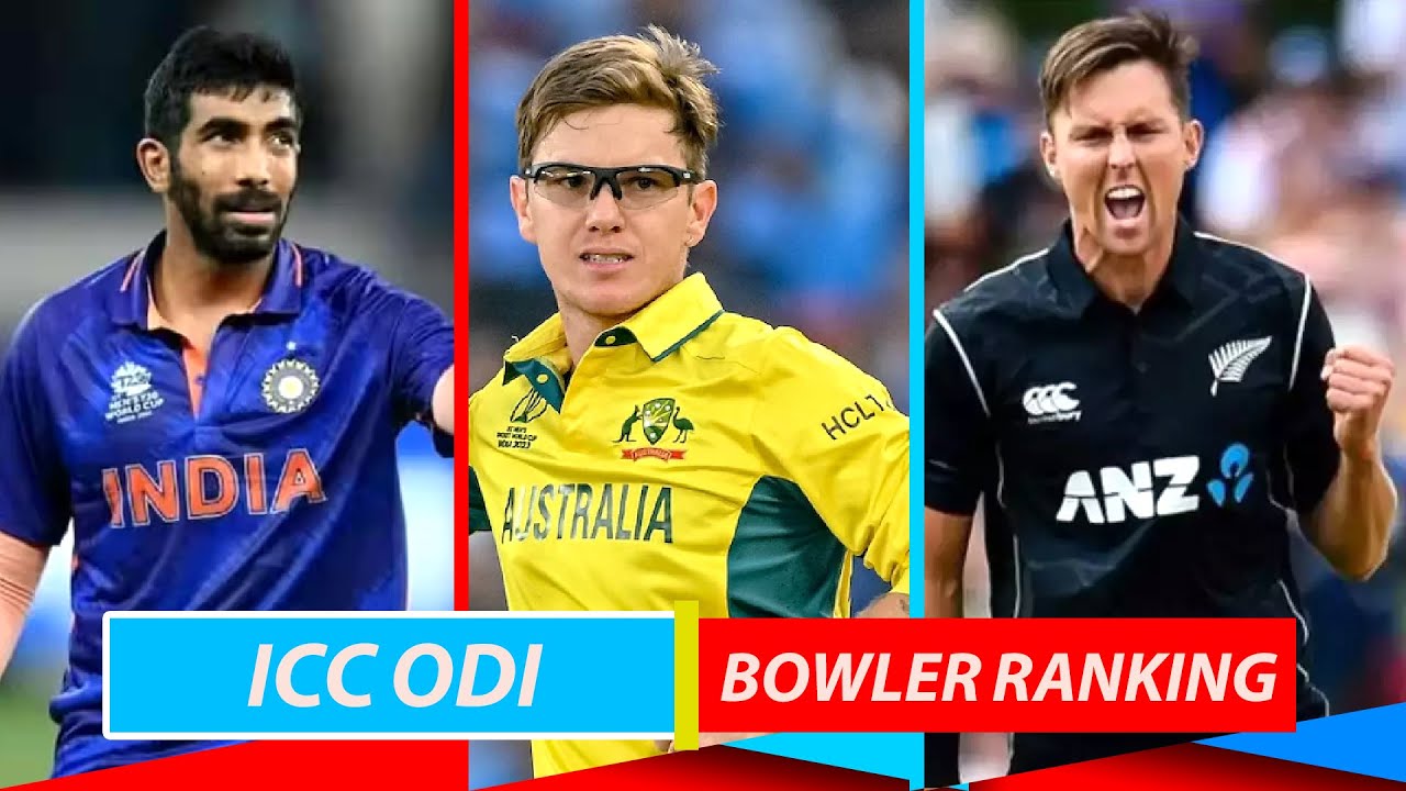 ICC ODI BOWLERS RANKING AS OF TODAY - YouTube