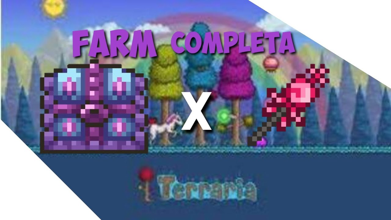 Como fazer uma farm de mimics do hallow e do item raro do bioma rod of ...