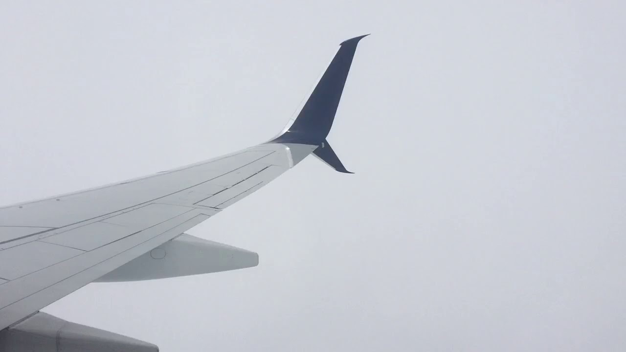 Delta 737-900ER Wing Flex (Mild Turbulence over the Rockies) - YouTube