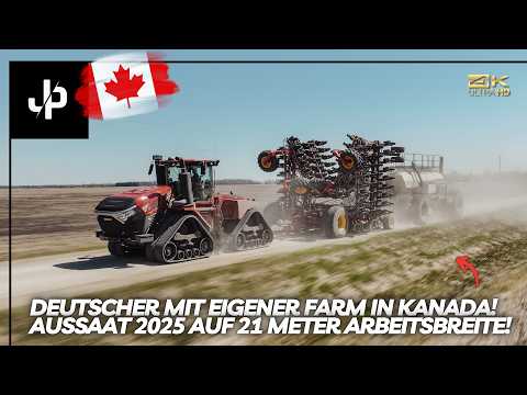 Deutscher Auswanderer mit eigener XXL Farm in Kanada! || JP Agrar