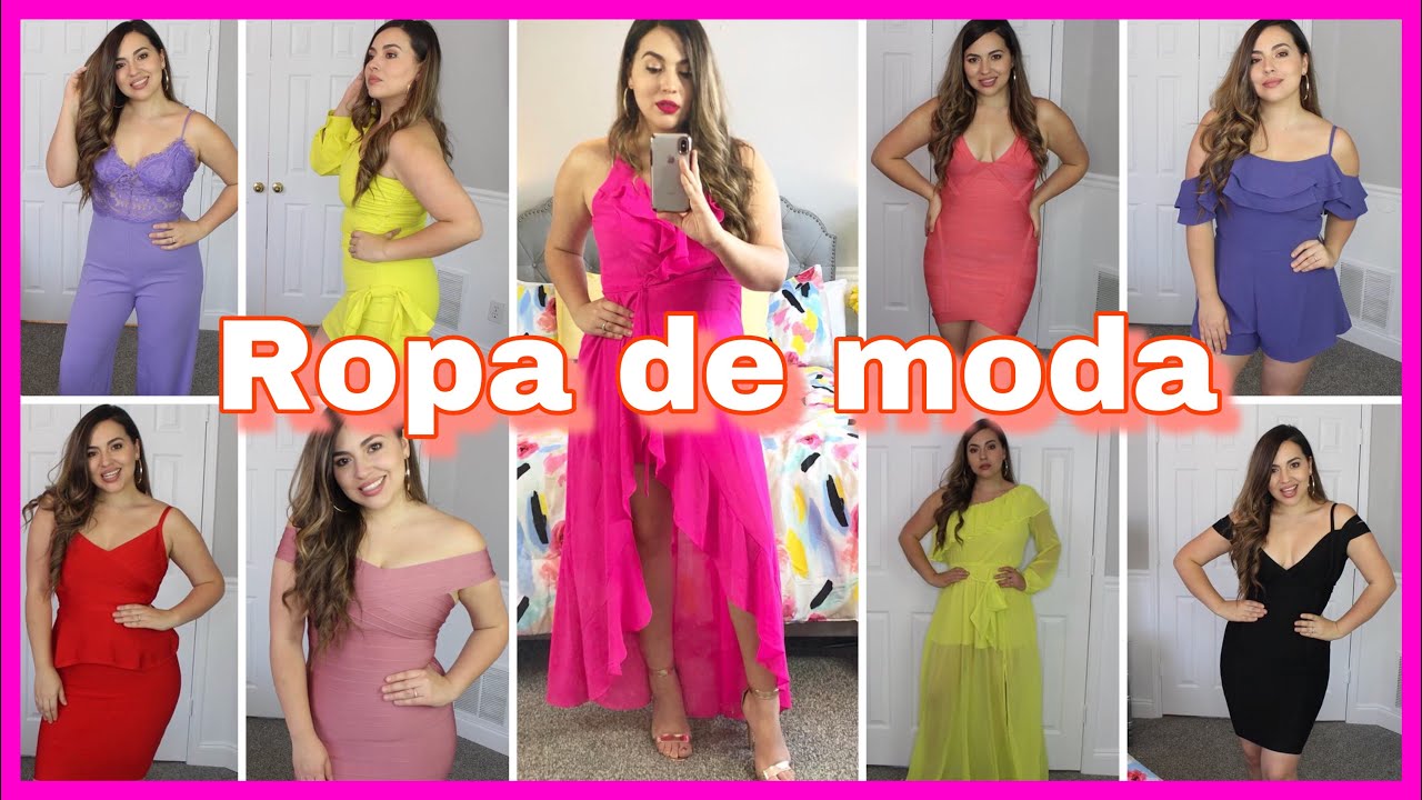 ROPA DE MODA 2019, FASHION NOVA Y MYMEILUN aurora elizondo - YouTube