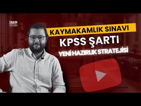 KAYMAKAMLIK SINAVI KPSS ŞARTI 📱