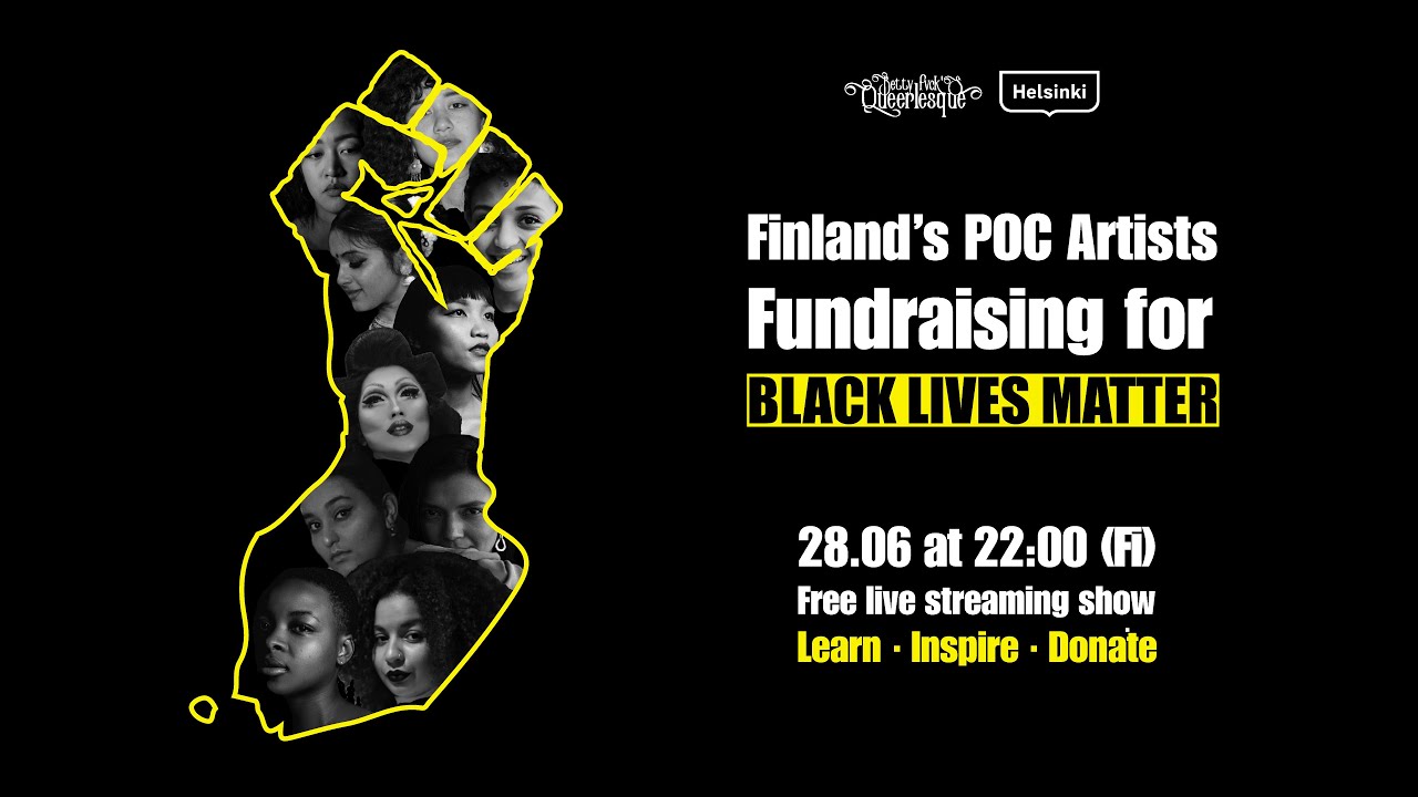 Finland's POC artists in solidarity with Black Lives Matter - YouTube